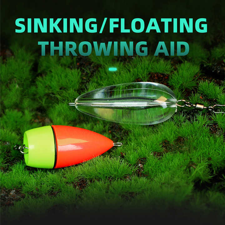 WEIHE Fishing Rig Combo Ready Rigs With Metal Lure Float 14# 16# Hook ...