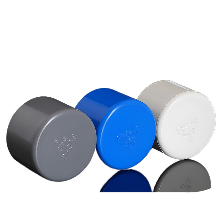 PVC Pipe Plug Plastic Cap Water Pipe Cap for 20 25 32 50 75 90 110mm ...