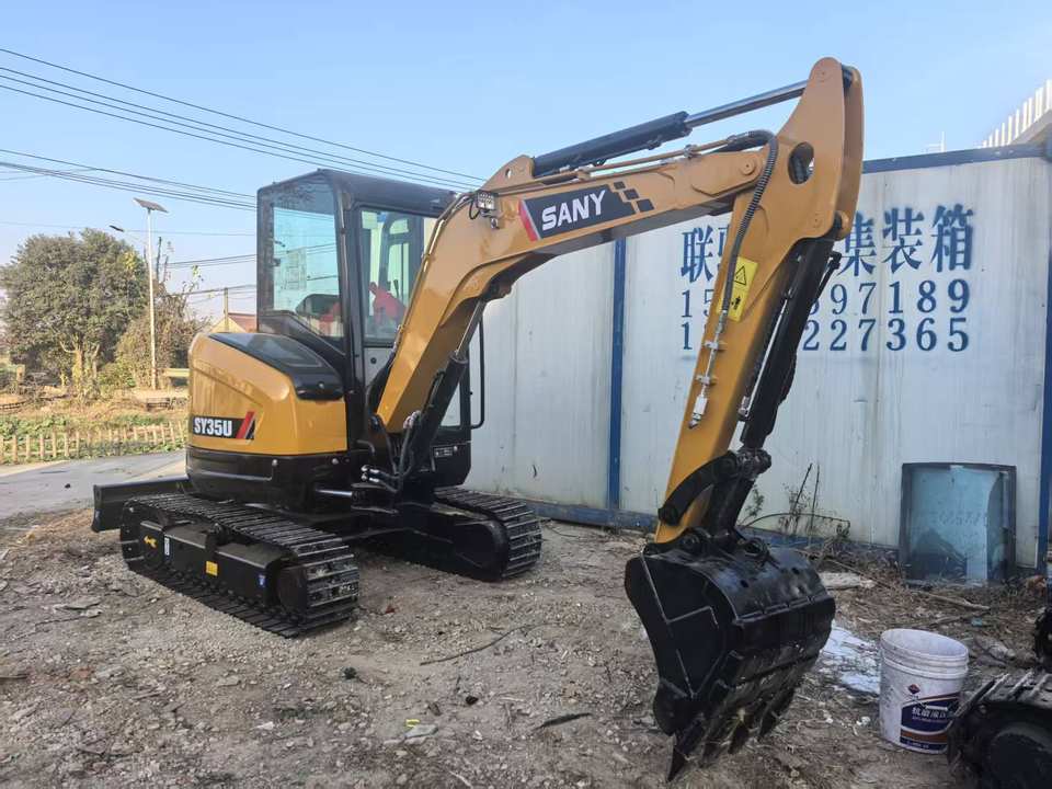 SANY Excavator SY35U Mini Excavator Crawler Digger Mini Excavator for ...