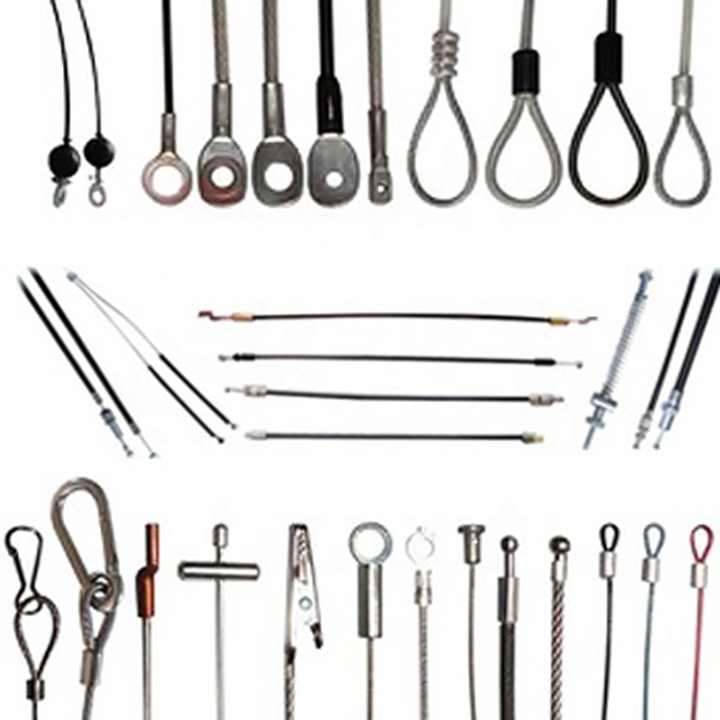 Custom Safety Steel Wire Rope Sling Cable with Swaged End Terminals