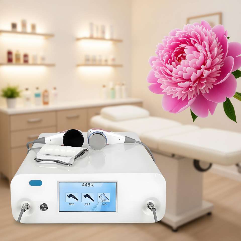 Portable 3 in 1 Aesthetic Equipment Multifunctional 448K Physio Therapy ...