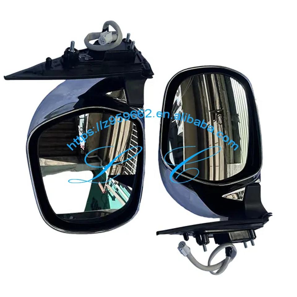 Hiace Van KDH200 2005-2018 Chrome Rear View Mirror & Side Mirrors
