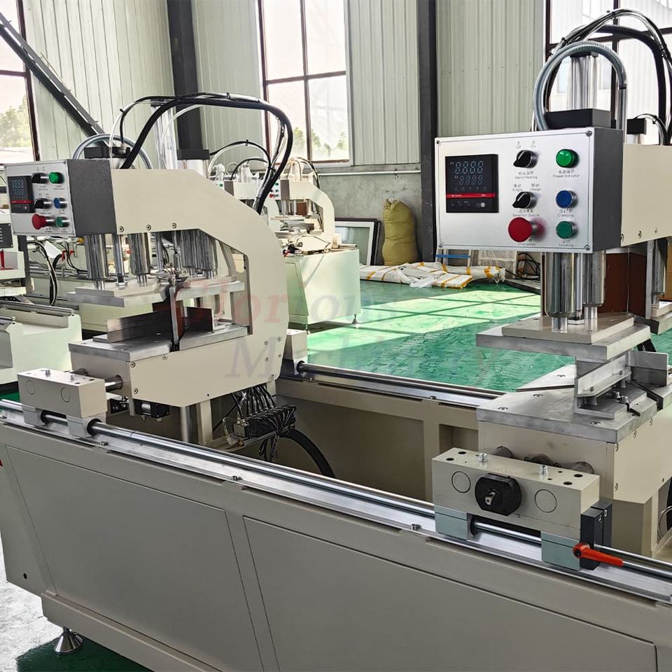 Glorious Automatic Window Door Frame PVC/UPVC Profiles Welding ...