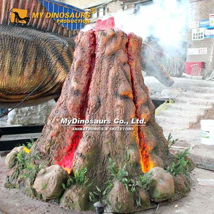 My Dino Mini Golf Course Props - Decorative Fiberglass Volcano