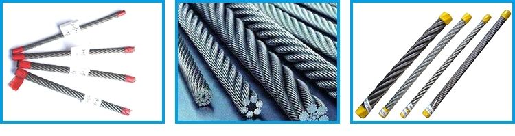 Elevator High Quality Steel Wire Rope for Traction Machine manufacturer ...