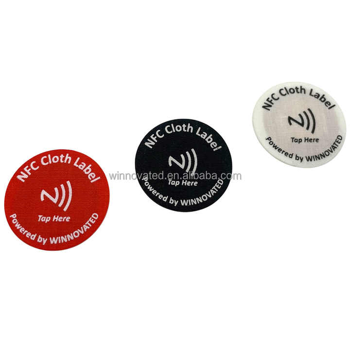 Custom Programable Washable Pin Waterproof NFC Clothing Tag Label ...