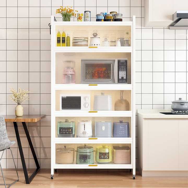 Factory Outlet Upgraded Kitchen Shelves Floor-Standing Tableware ...