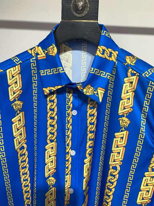 Shop Our European Style Trendy Men's Shirt with 3D Printing