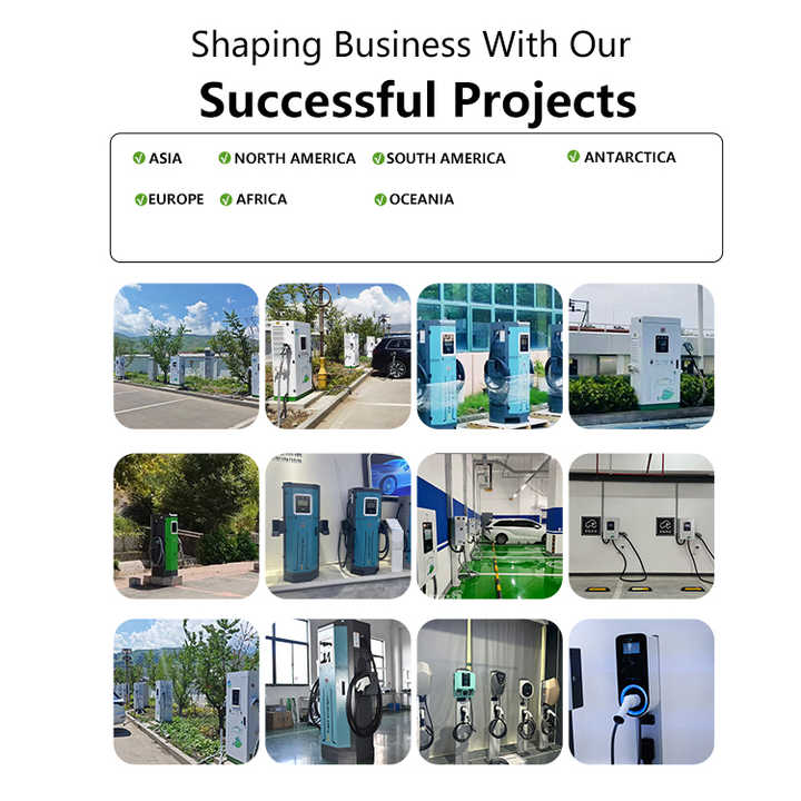 New DC Fast EV Charger Station 60kw 240kw GBT CCS2 CCS1 Floor-Mounted Charging Station EV ...