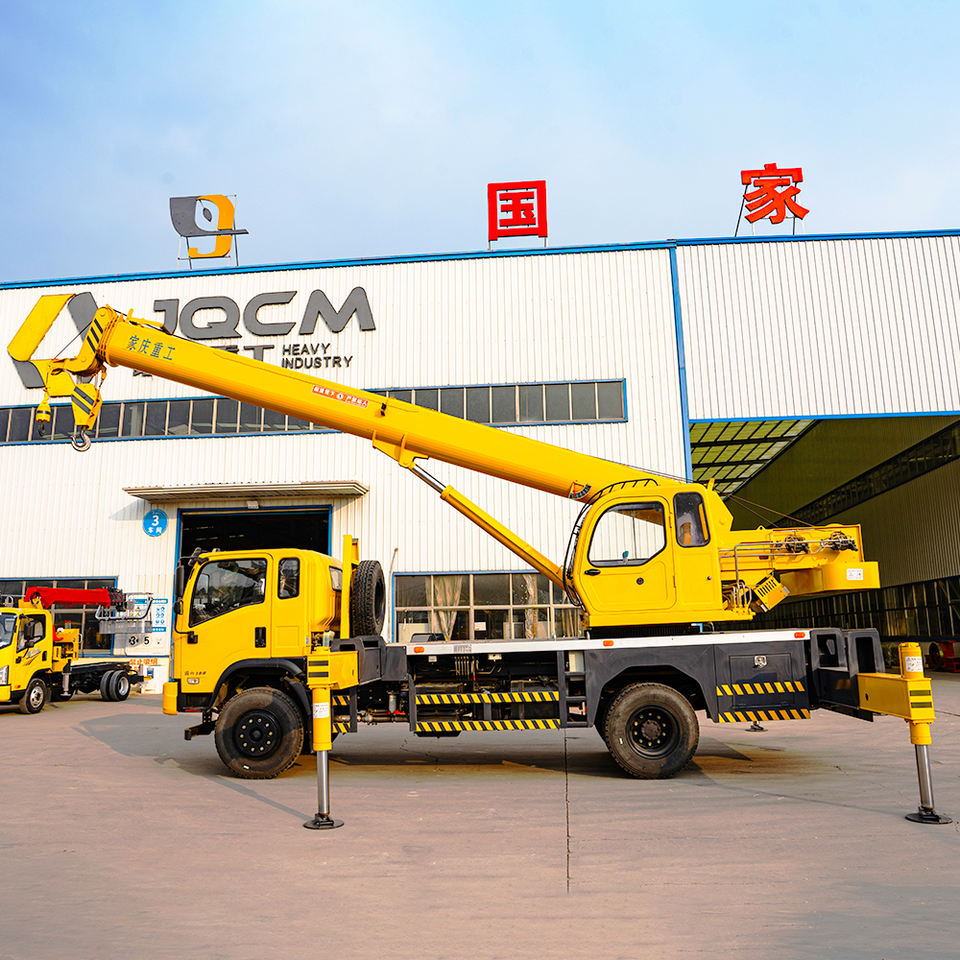 JQCM Newest DONGFENG 15Ton Hydraulic Truck Crane High Efficiency ...