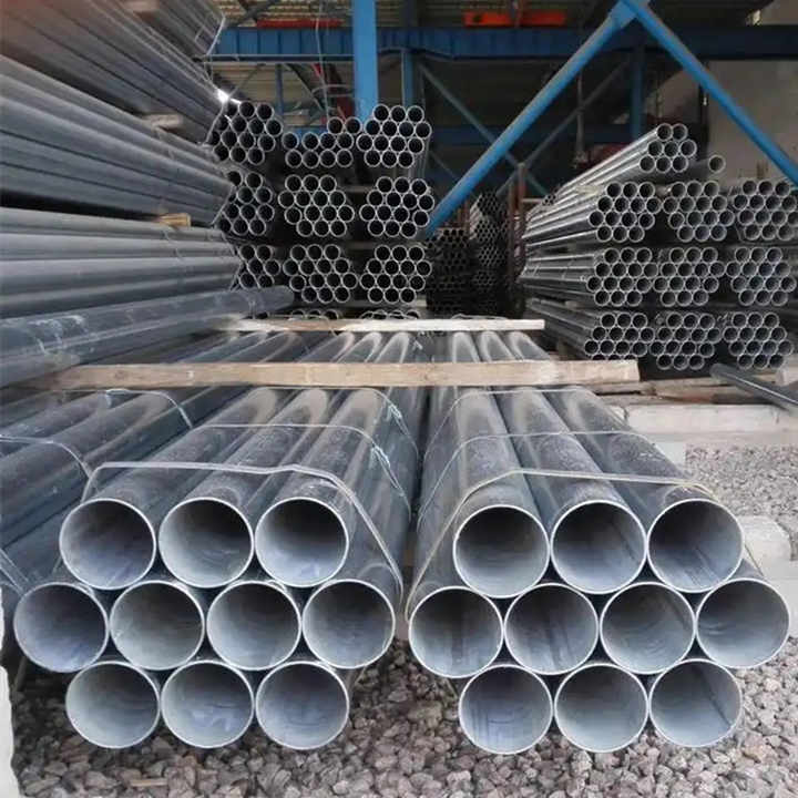 S235 S275 S355 Schedule 40 Welded Steel Pipe 100NB Hot Dipped Zinc Coated Galvanized Steel Water ...