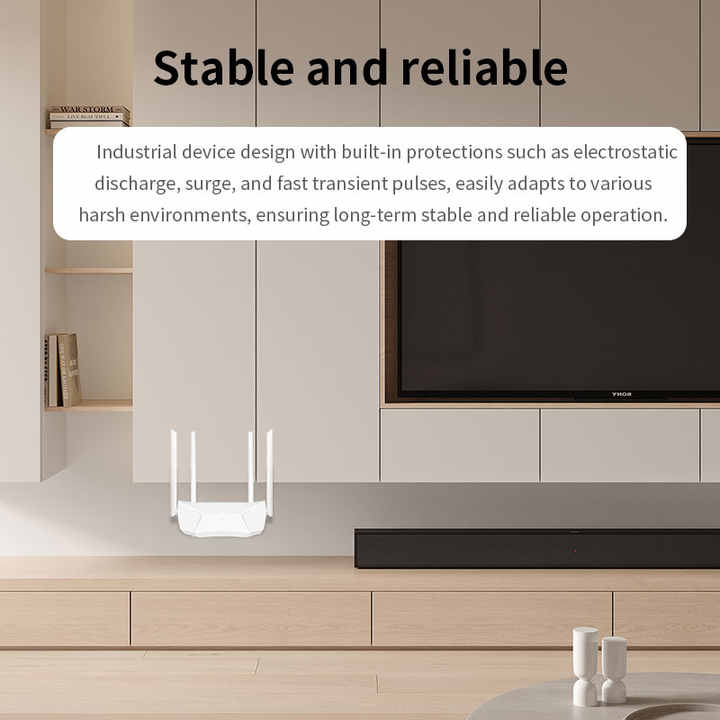 Dragonglass High-Speed 4G Wifi Router - 300mbps Wireless