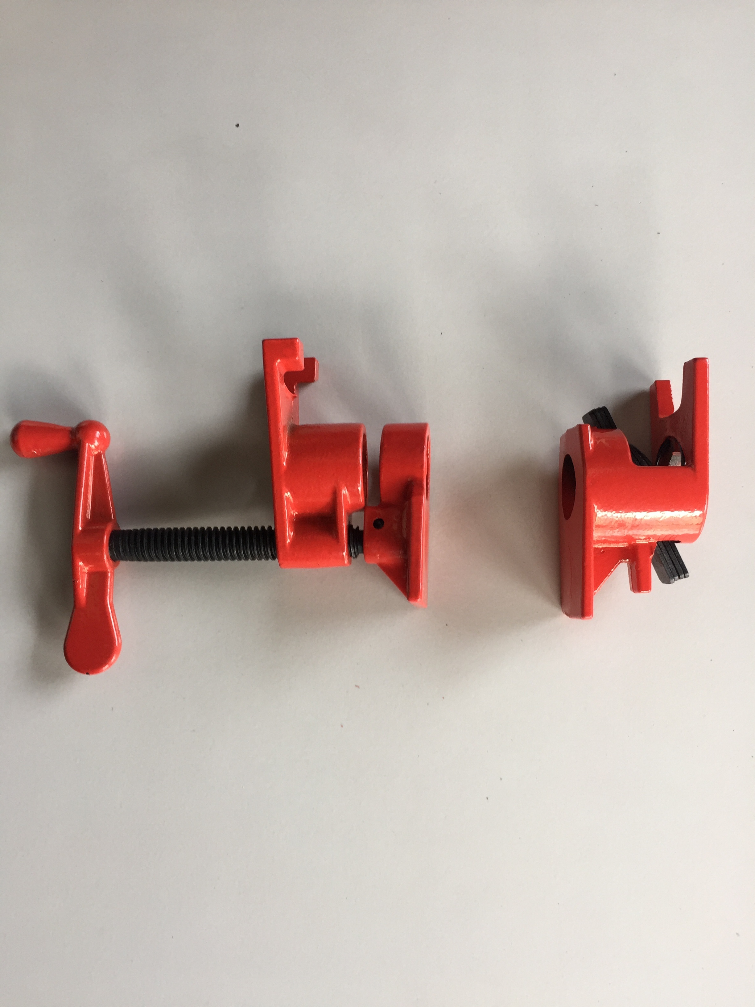 Heavy Duty Quick Release Pipe Clamps for Woodworking & More