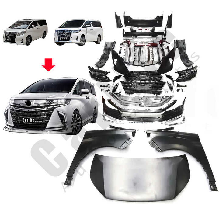 New Arrival Bumpers Bodykit for Toyota Alphard 30/35 SERIES 2015-2022 ...