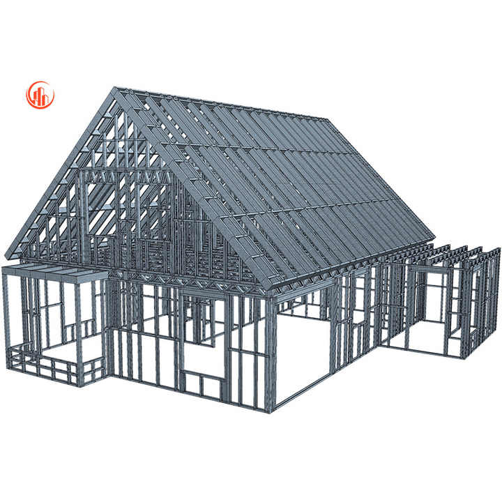 Factory Direct Supply Cheap Steel Structure Frame Prefabricated House ...