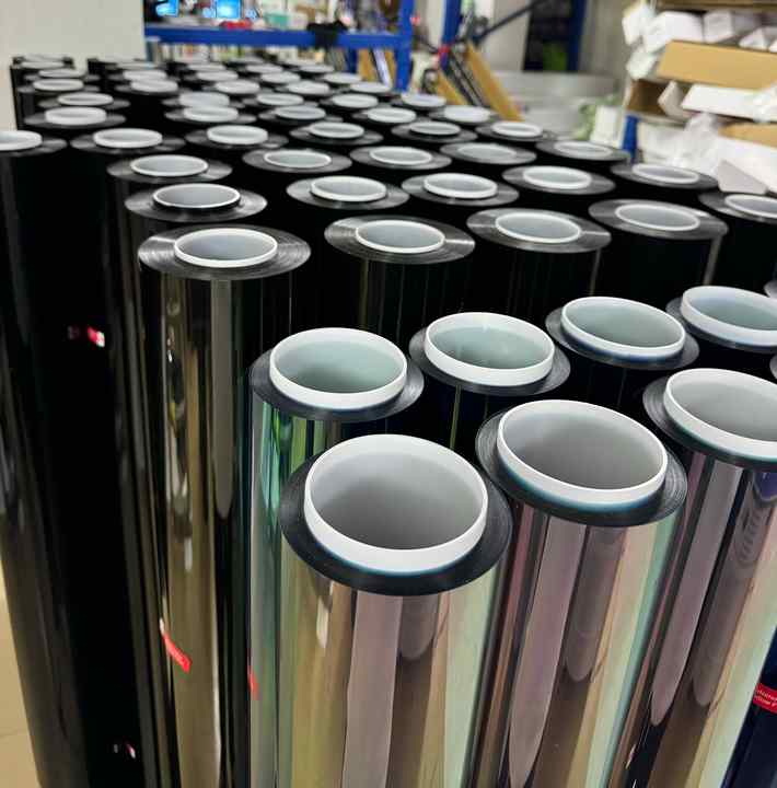 Magnetron Titanium Carbide 99% Auto Window Tint Solar Film PET Car ...