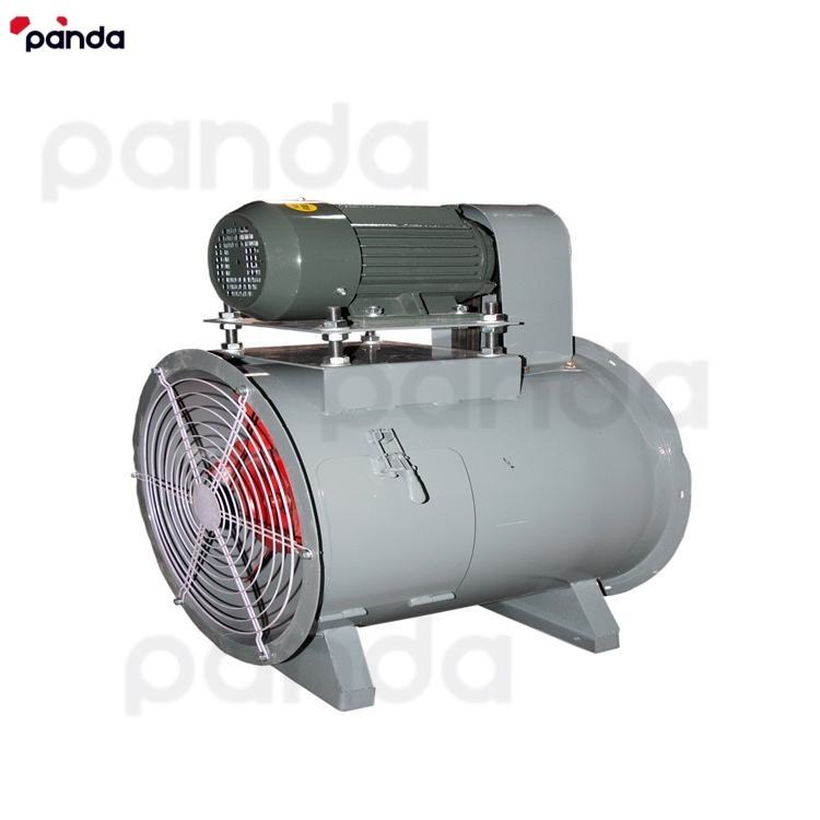Motor External Cylinder Tube Axial Fan Industrial Strong Ventilation ...