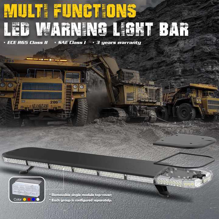47" Ambulance Light Bar - Emergency Warning & Security