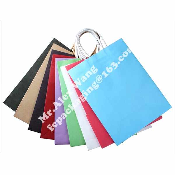 Eco-Conscious Handheld Paper Shopping Bags with Unique Designs ...