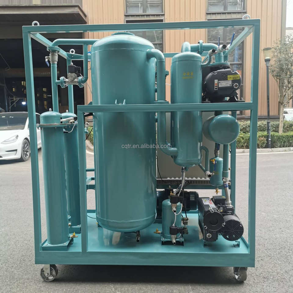 Transformer Oil Purification Double Stage Oil Filtration Machine Vacuum ...