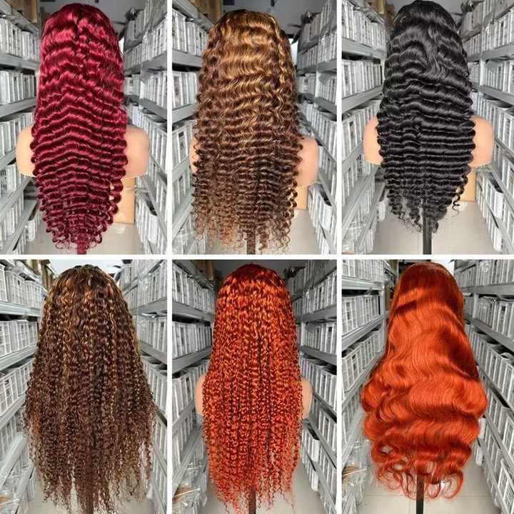 May Queen Hair Egg Curly Wigs - Wholesale HD Lace Front