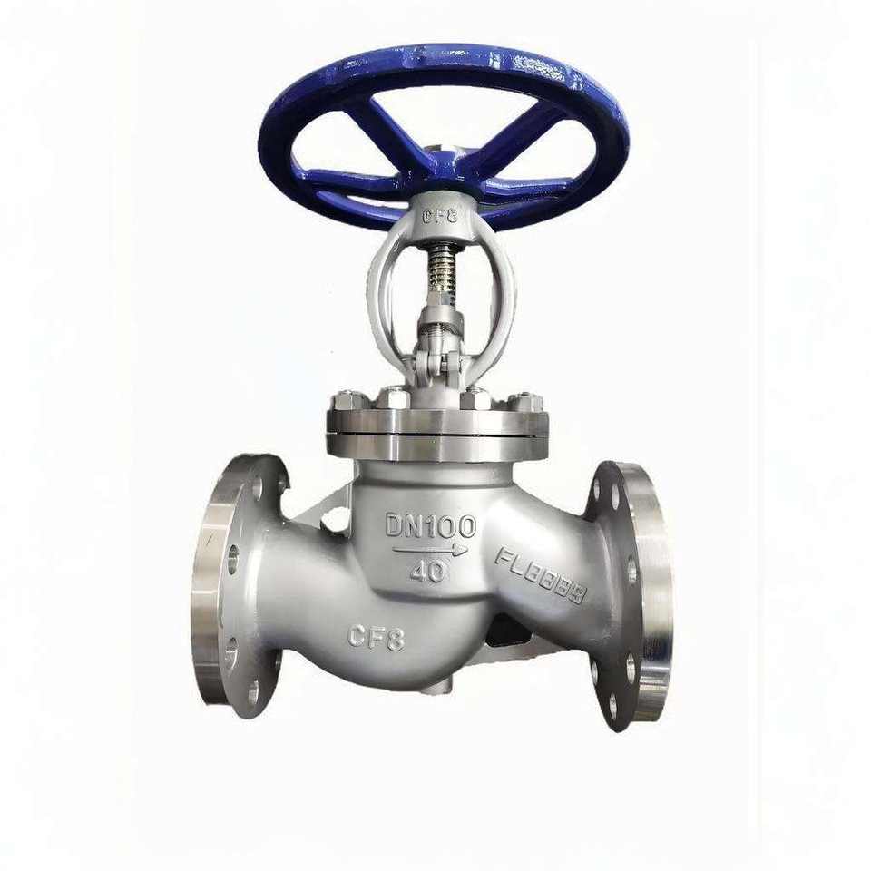 Durable Ductile Iron Cast Iron Flange Type Globe Valve Manual ...