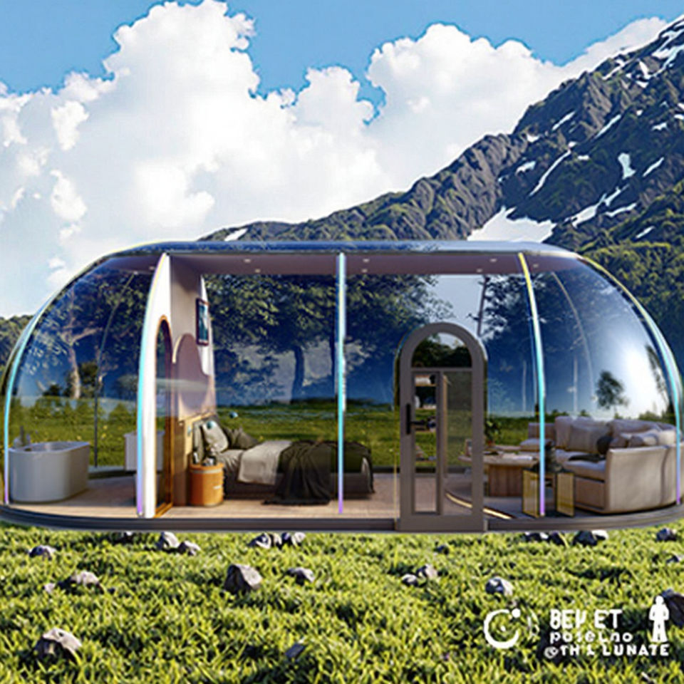 D2025 Outdoor Clear Igloo Bubble Tent - Durable & See-through
