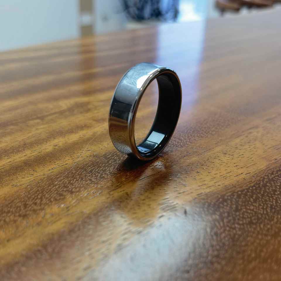 Stainless Steel Health Tracker Ring Charging Case BCL603 Chipset Men ...