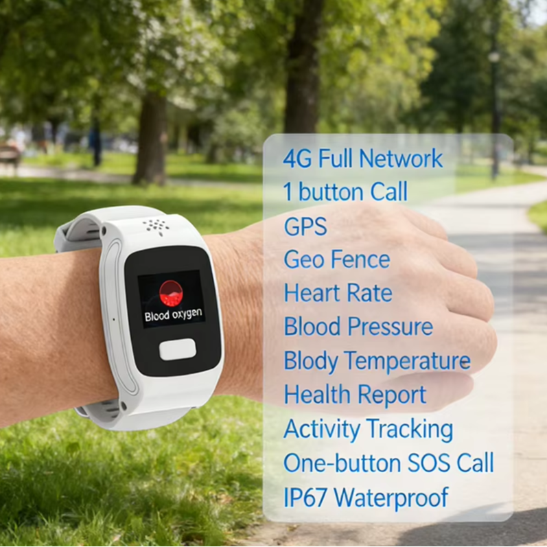 Multi-Function GPS Tracker Smartwatch for Business & Family Safety ...
