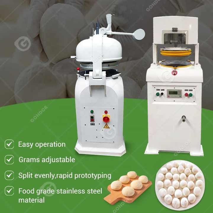 Commercial Fully Automatic Bun Cutter Ball Make Boleadora De Masa Pan ...