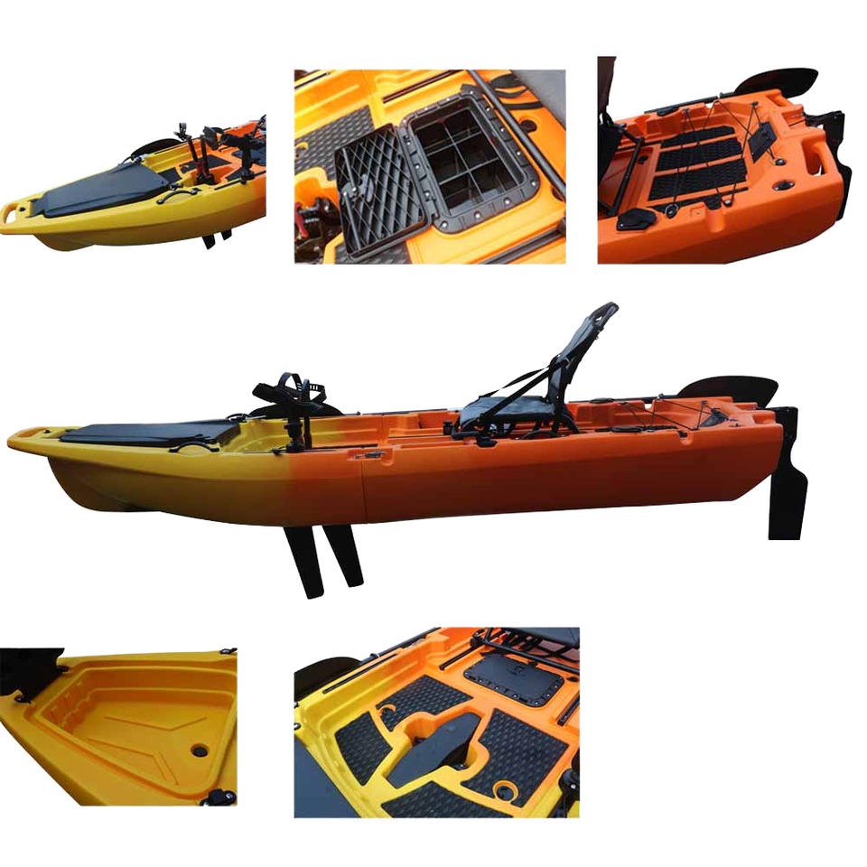 2026 New Christmas Color Scheme Vicking Modular Kayak with Accessories ...