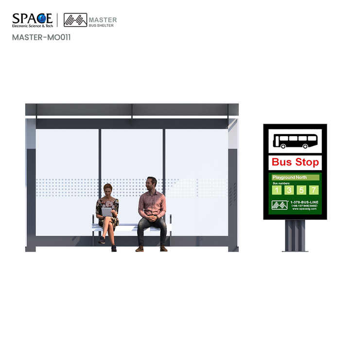 Modern Bus Stop Design - Smart Shelters for Passengers