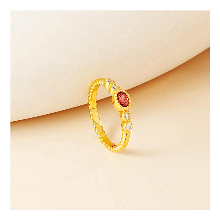 Customizable 1 PCS 925 Silver Natural Color Treasure Ring Thick Gold ...