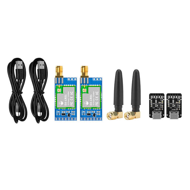 DX-SMART LR02-SET Lora Module - Long Range Wireless Data Transmission
