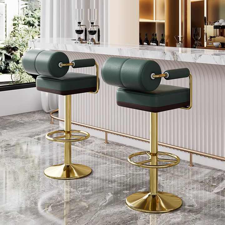 Modern Simple Luxury Bar Stools Dining Outdoor Living Room Adjustable ...
