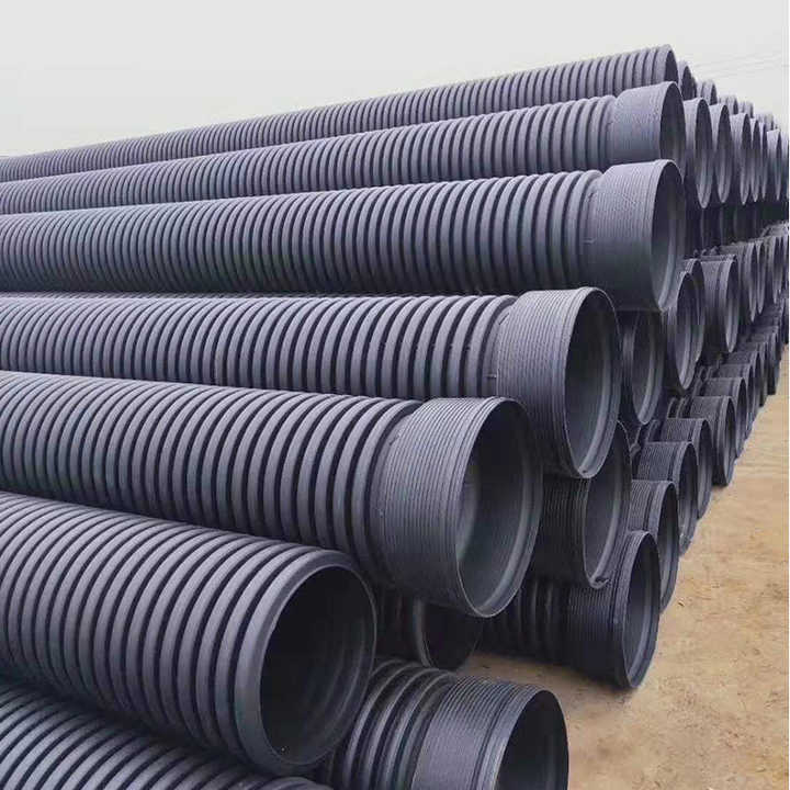 Popular 36 Inches HDPE Corrugated Pipe Large Diameter Flexible High ...