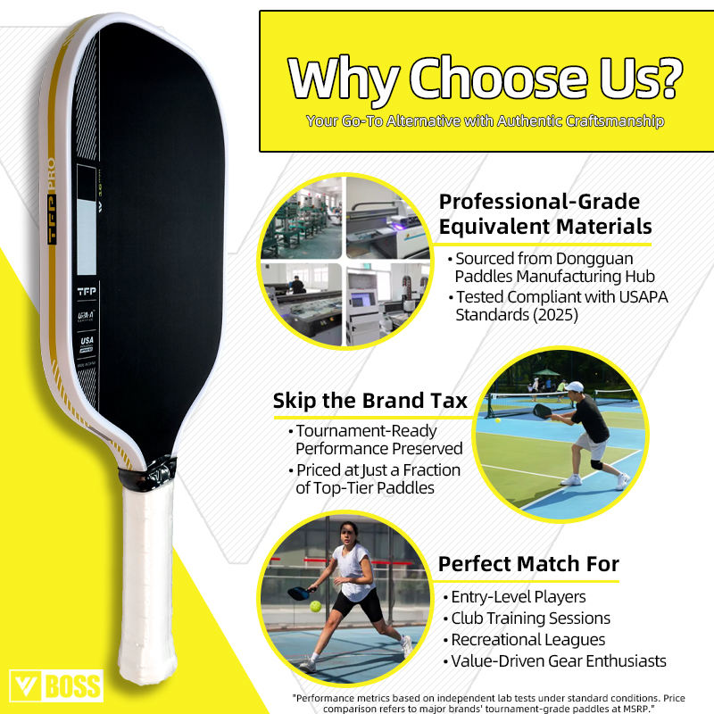 2025 Pro IV Gen 4 Widebody Pickleball Paddle TFP Foam Core Racket ...