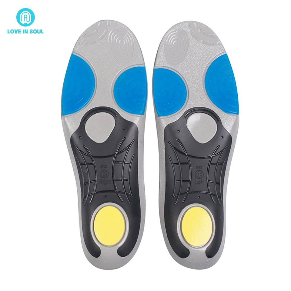Love in Soul Supportive Foot Alignment Insoles Cushioned Performance ...