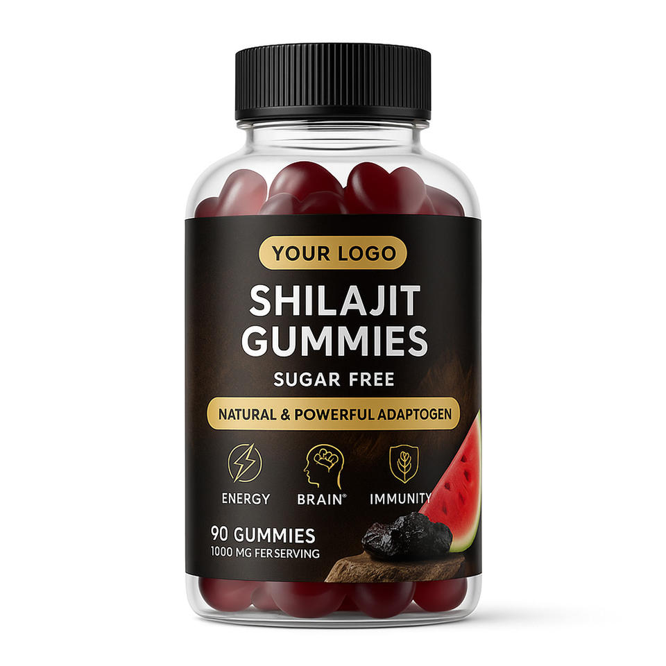 Natural Shilajit Gummies Sugar Free Brain& Immunity Support GMP ...