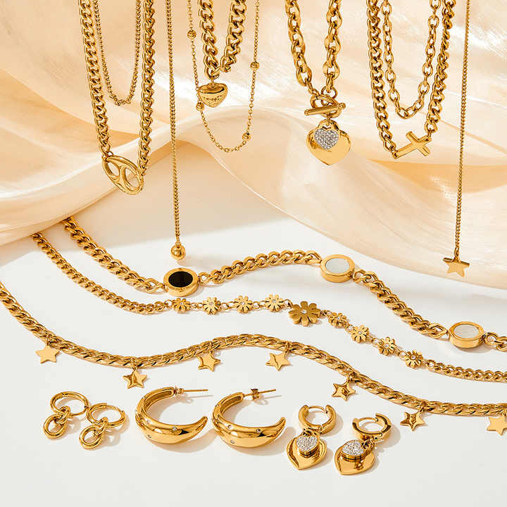 Shop Our European and American Stainless Steel Jewelry Set