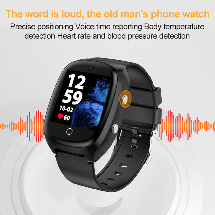 4G Elder GPS Smart Watch People Phone SOS the Waterproof Alert ...