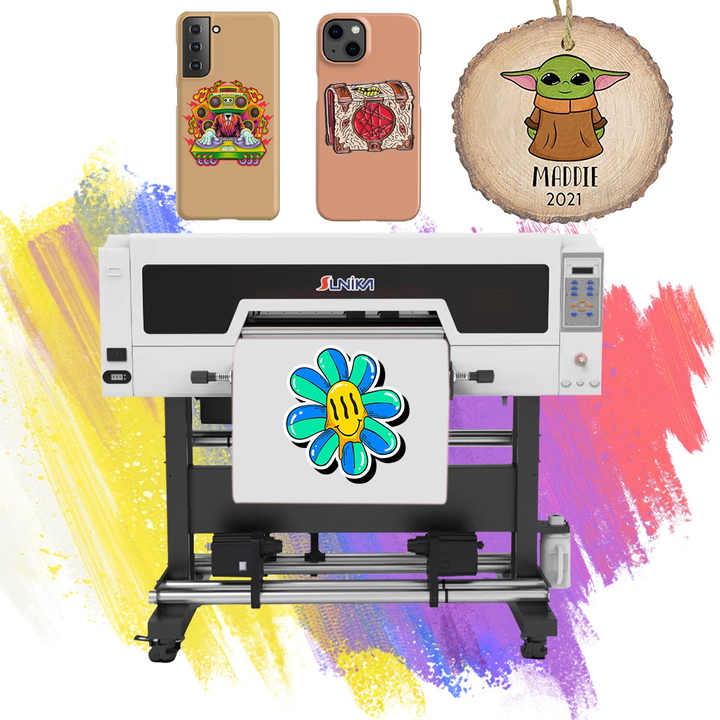 60cm Crystal Label Inkjet Printer Epson I3200 Xp600 Print 60cm Size Uv ...