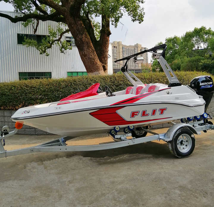 CE Approved Outboard Engine Style Ski Boat Hull - 4 Seater Jet Ski