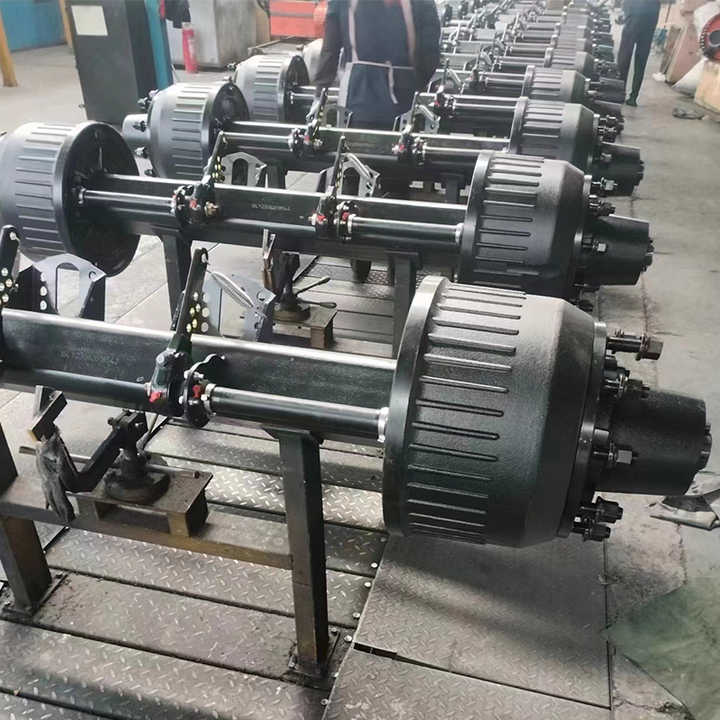 German-Standard Axle (China Production) Ideal for Semi-Trailers ...