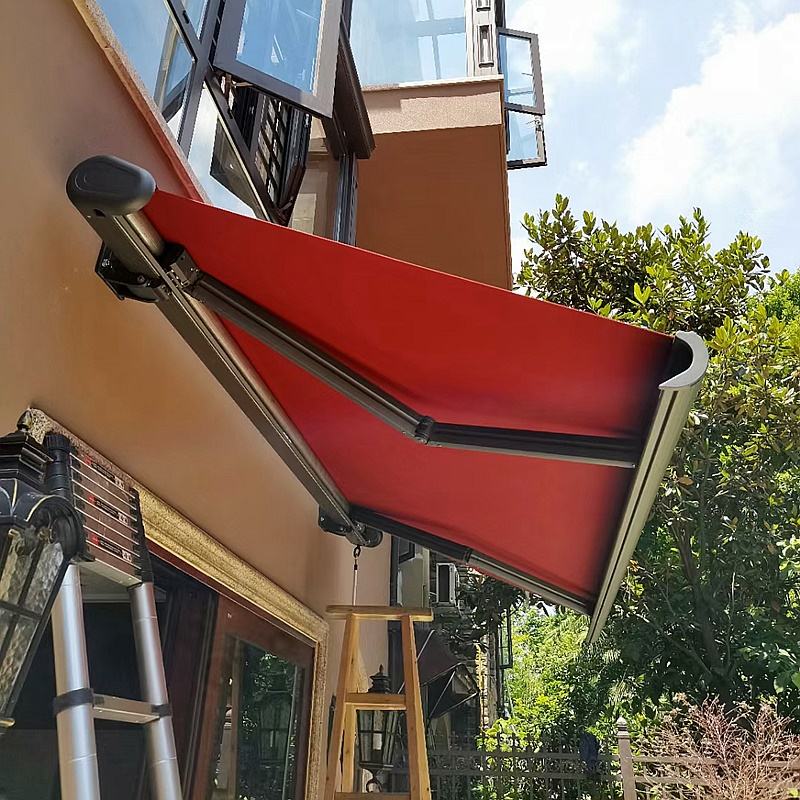 2025 OEM Luxury Manual Retractable Awning Balcony Canopy Outdoor Roof ...