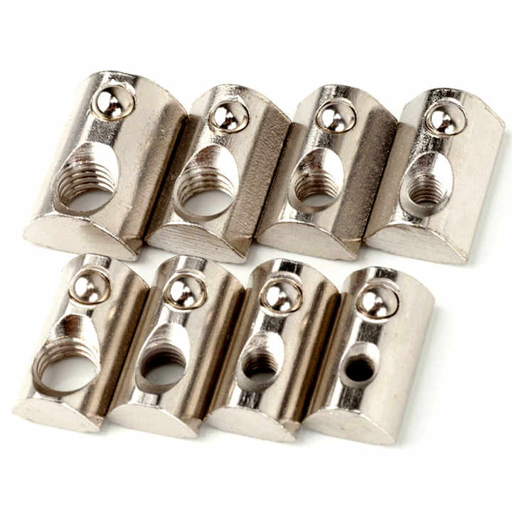 1/4" M16 Stainless Steel Ss316 t Slot Channel Connector Nut U Clip ...