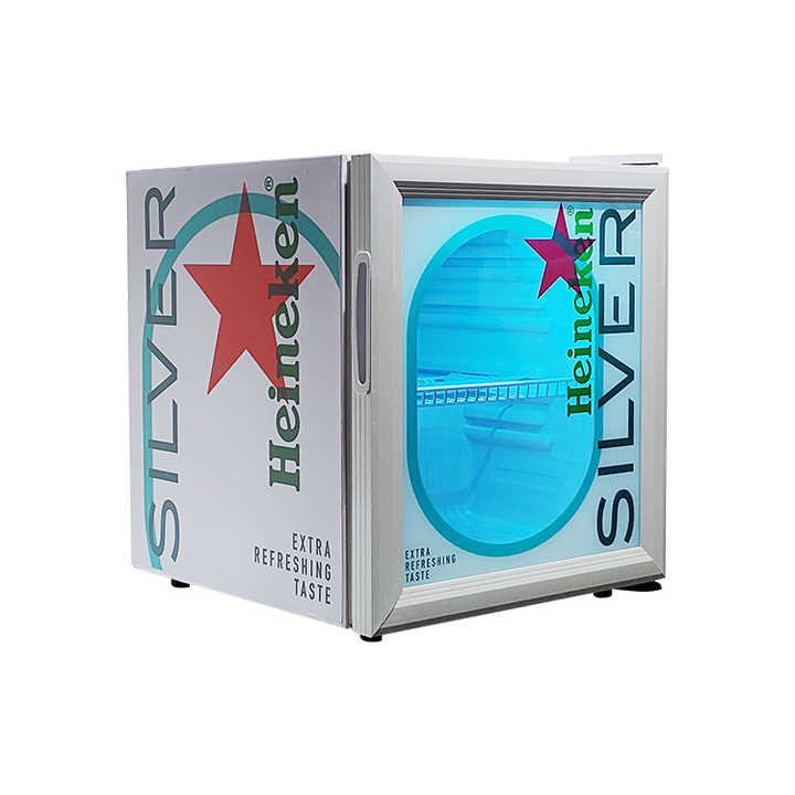 Meisda-Mini nevera con mostrador de 52L, nevera con exhibición de ...