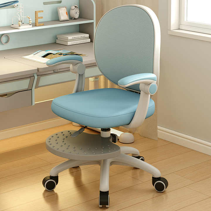 Modern Cheap Students Chair Adjustable Armrest Cute Girls Mesh Swivel ...