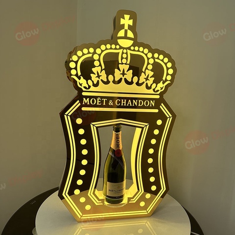 VIP LED BIRTHDAY CAKE BOTTLE PRESENTER CUSTOM PERSONALIZED NIGHTCLUB ...