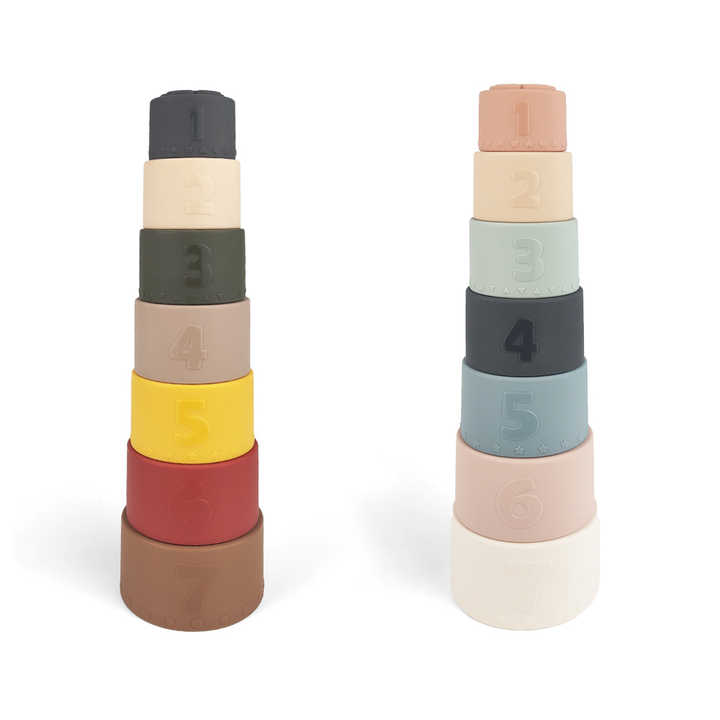 Silicone Stacking Toys - Early Learning for Toddlers